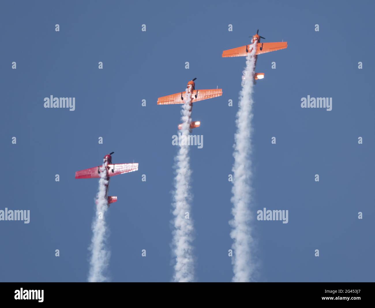 Moscow Russia Zhukovsky Airfield 31 August 2019: performance of ...