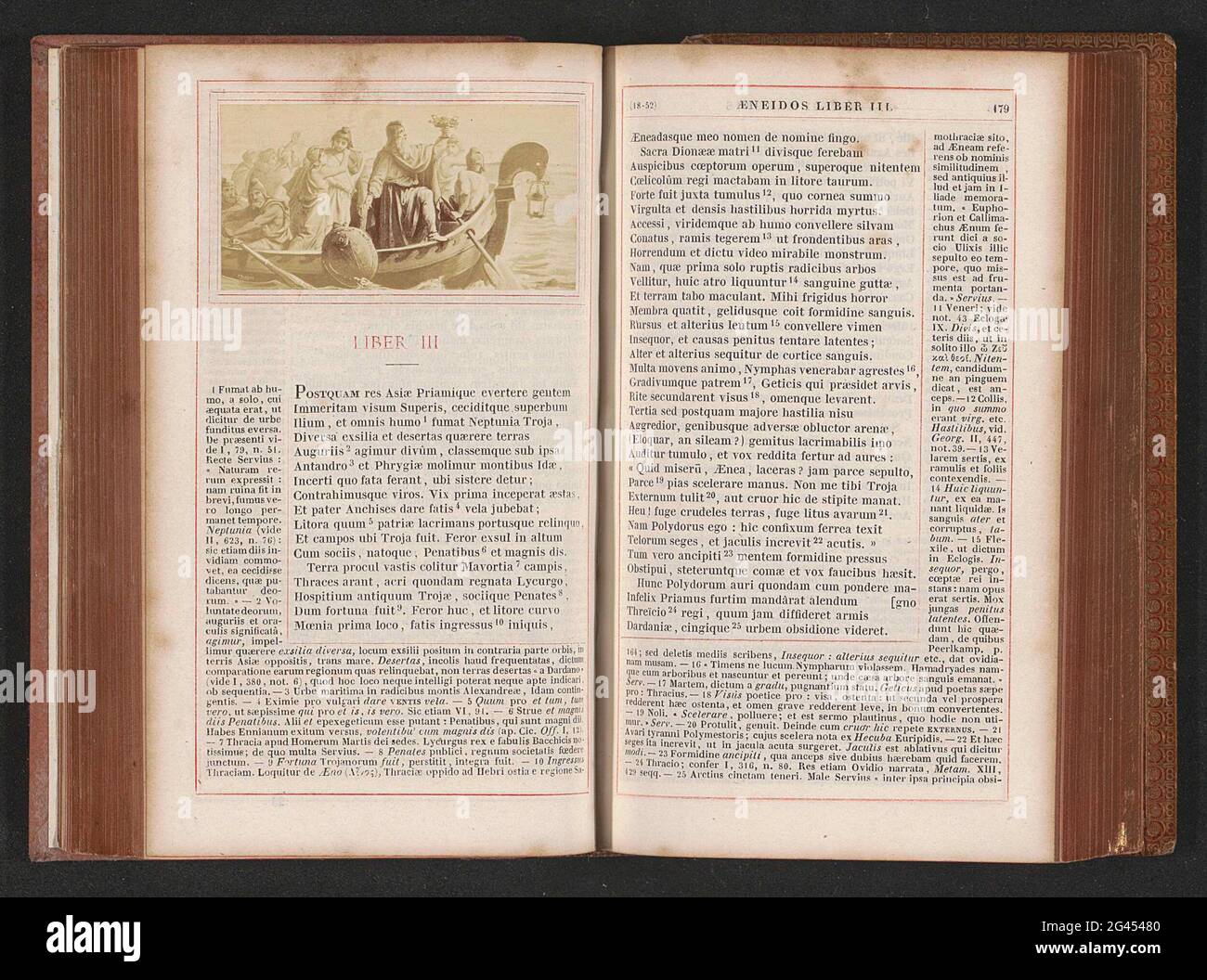 Photo production of a painting, representing Aeneas and Ascanius ...