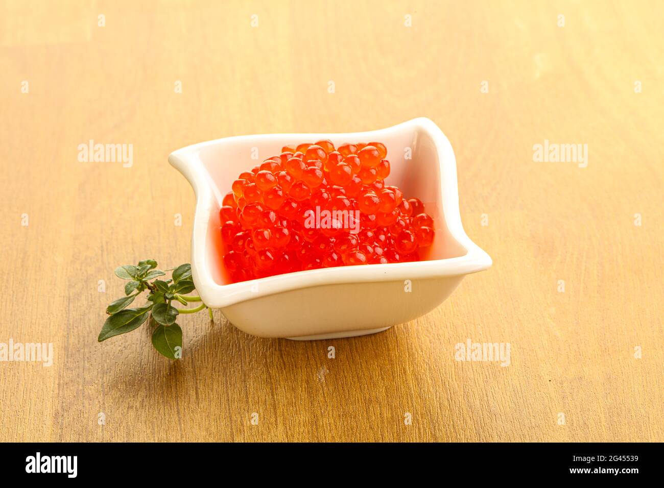 Russian Red caviar in the bowl Stock Photo - Alamy