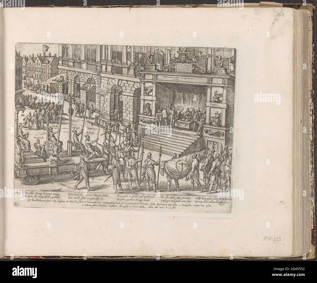 Anjou explains the oath to the city of Antwerp, 1582; Series 8: Dutch ...