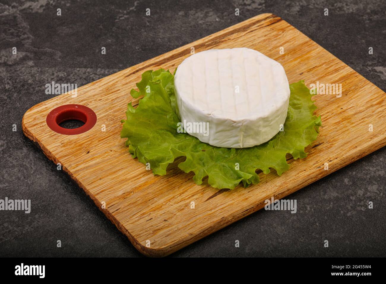Delicous tradidional Brie round soft cheese Stock Photo - Alamy