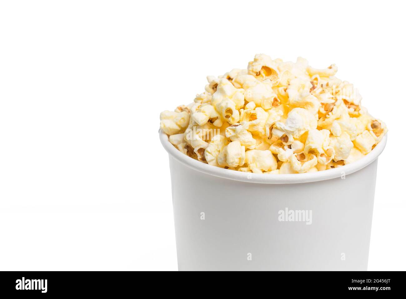 A bucket of popcorn Stock Photo - Alamy