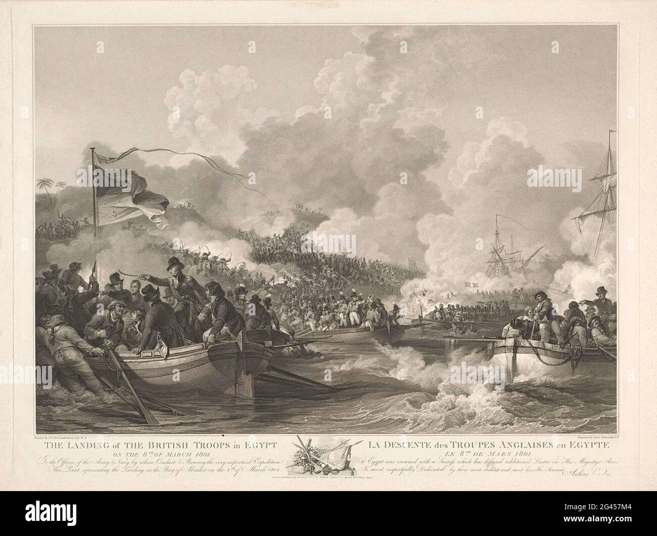 Arrival British troops in Egypt; The Landing Of The British Troops in ...