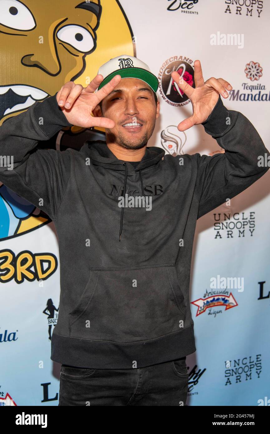 Los Angeles, USA. 18th June, 2021. G-funk attends TayF3rd Album Release ...