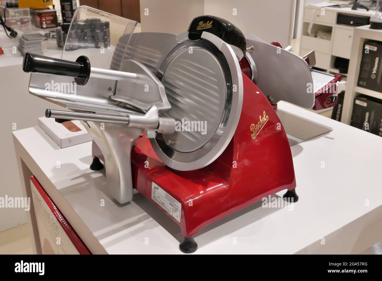Berkel slicer hi-res stock photography and images - Alamy