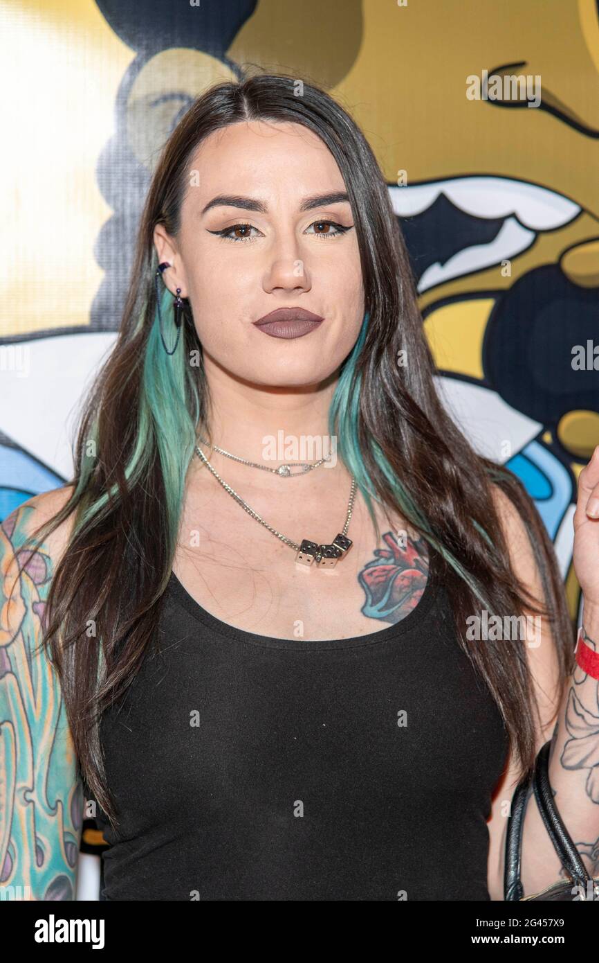 Los Angeles, USA. 18th June, 2021. MIINX attends TayF3rd Album Release ...