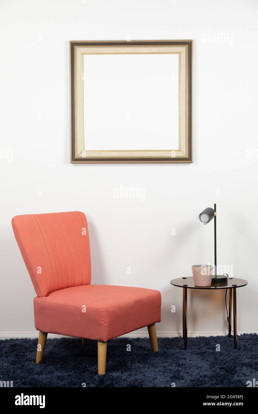 Blank picture on a wall Stock Photo - Alamy