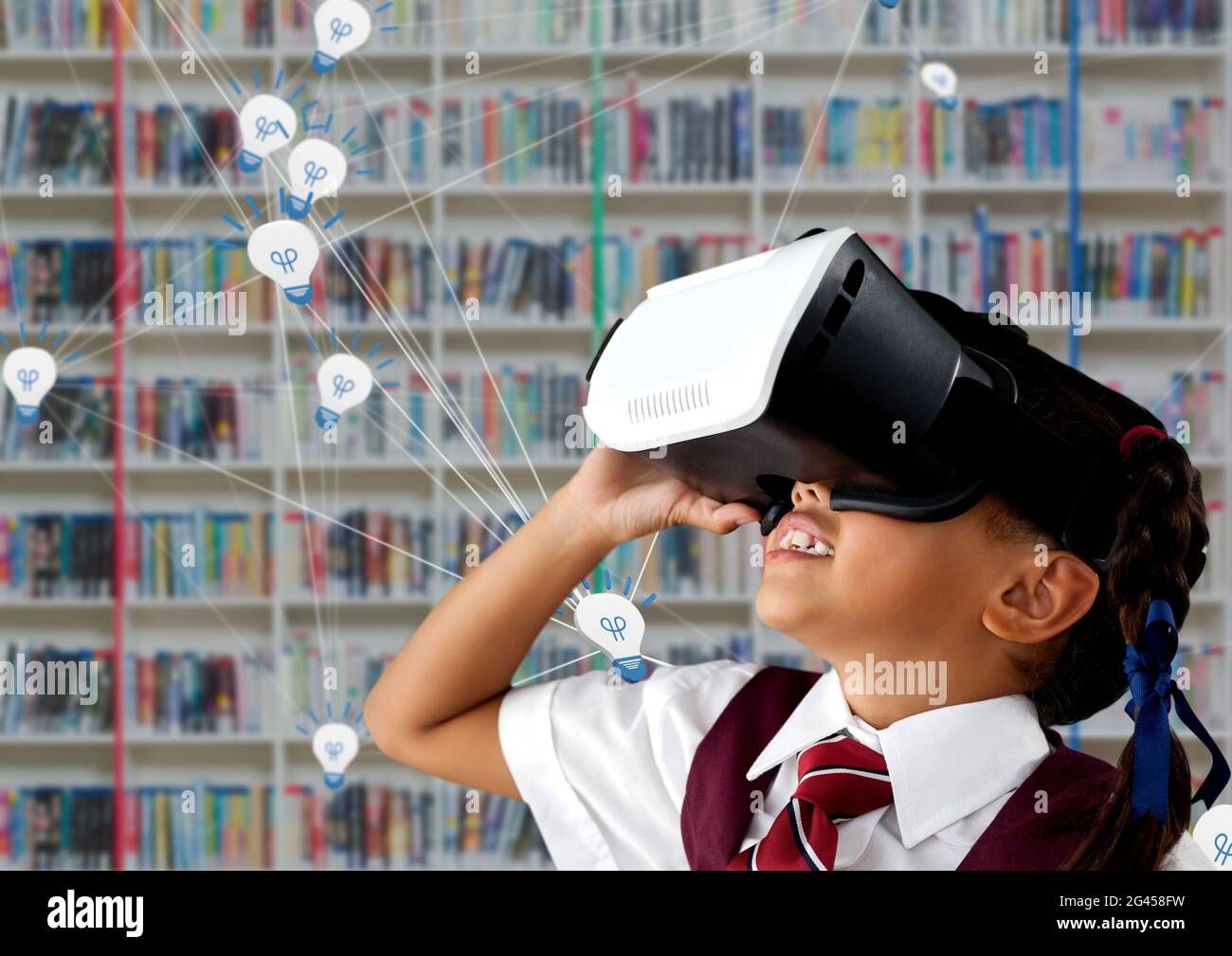 Schoolgirl icon hi-res stock photography and images - Alamy