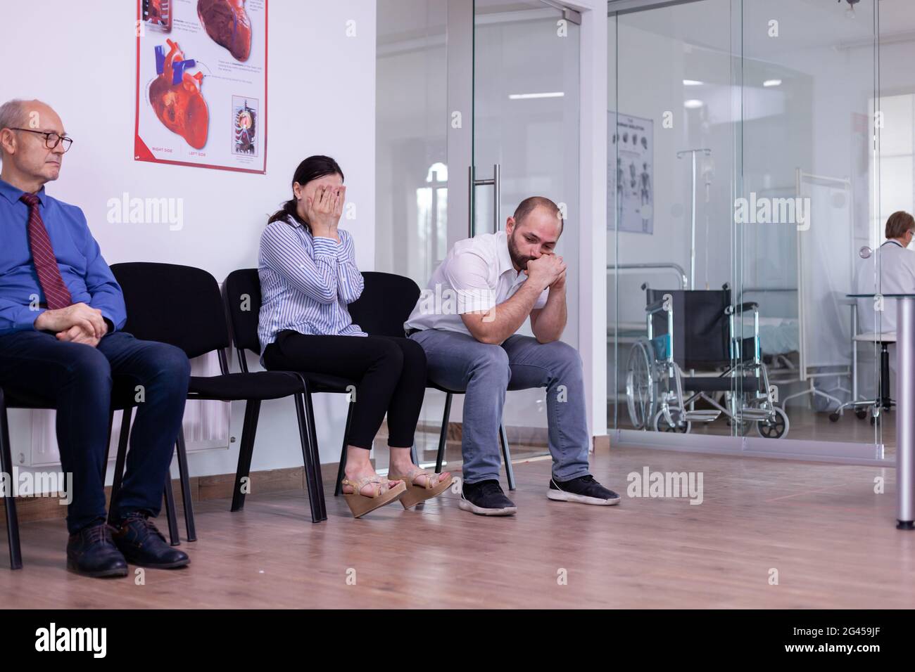 Couple receiving results hi-res stock photography and images - Alamy