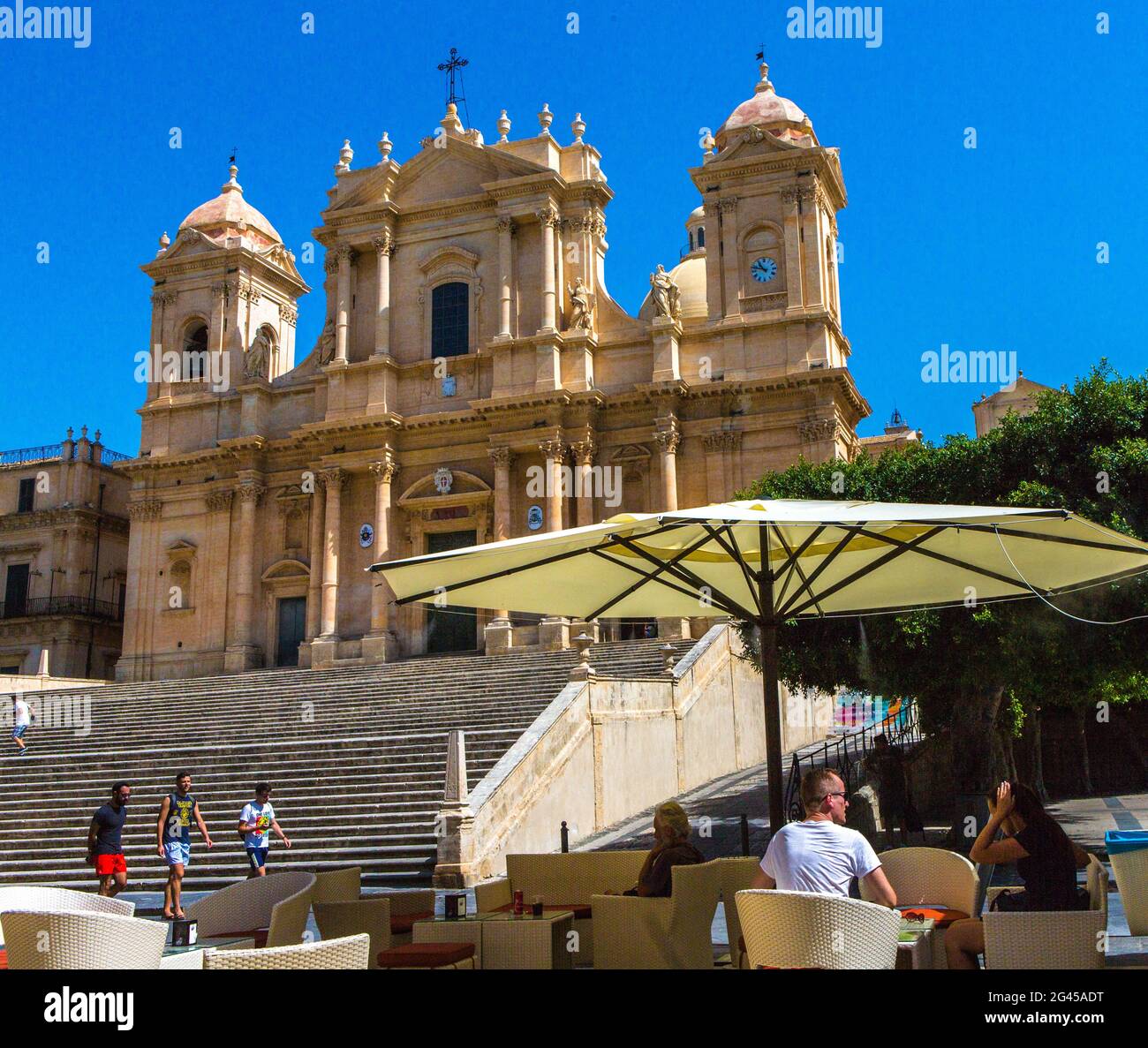 ITALY. SICILY. NOTO VILLAGE (UNESCO WORLD HERITAGE) SAN NICOLO ...