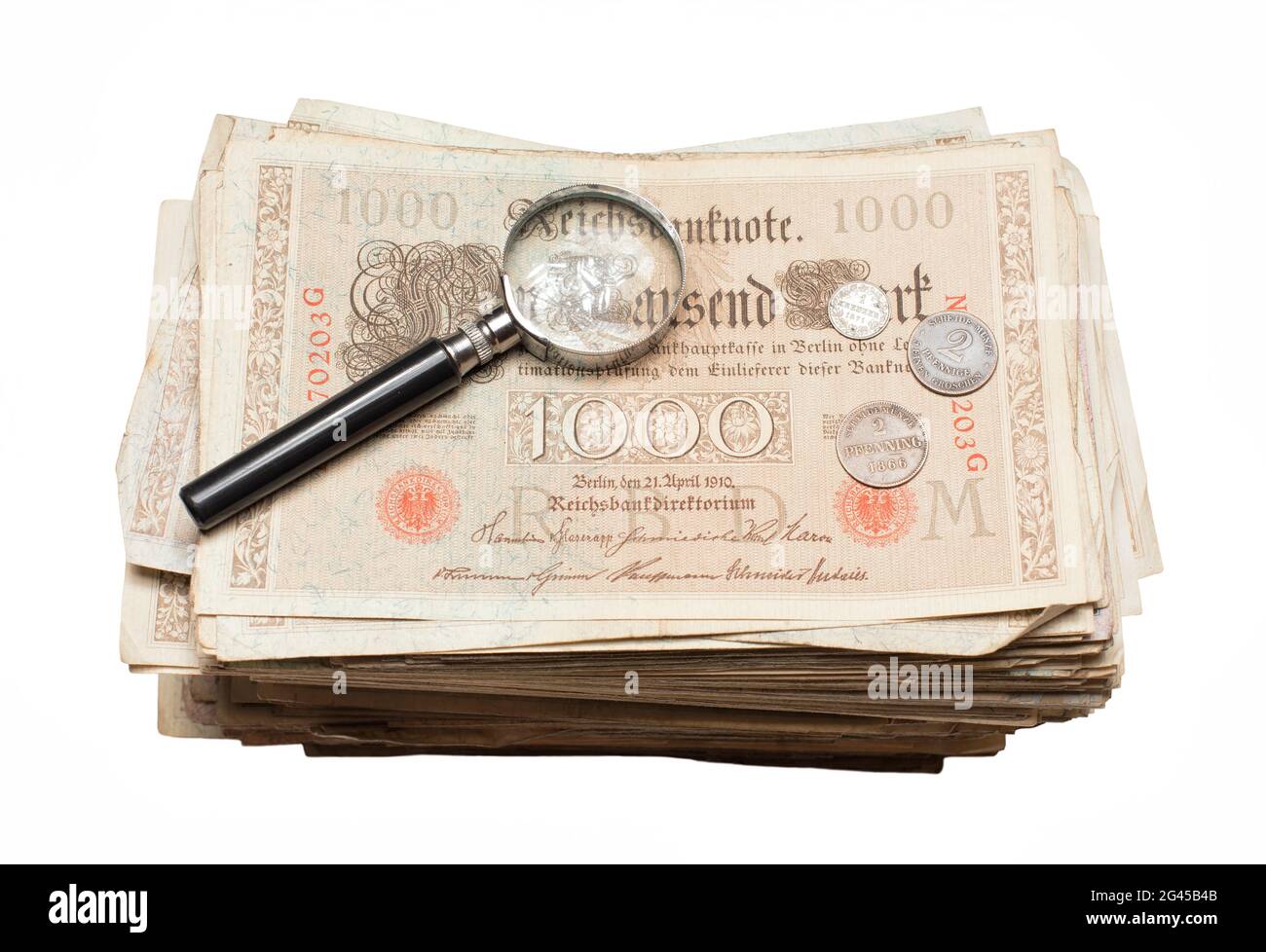 collectibles Coins Banknotes Awards Stock Photo - Alamy