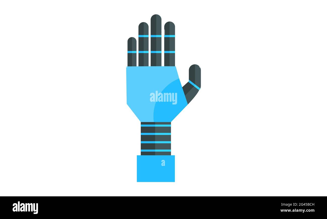 Robotic human arm Stock Vector Images - Alamy