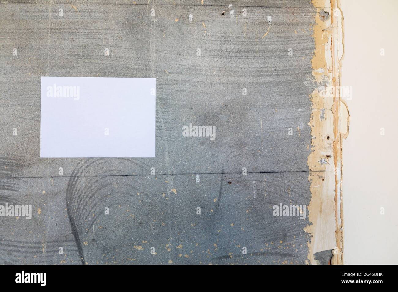 Distressed sign blank hi-res stock photography and images - Alamy