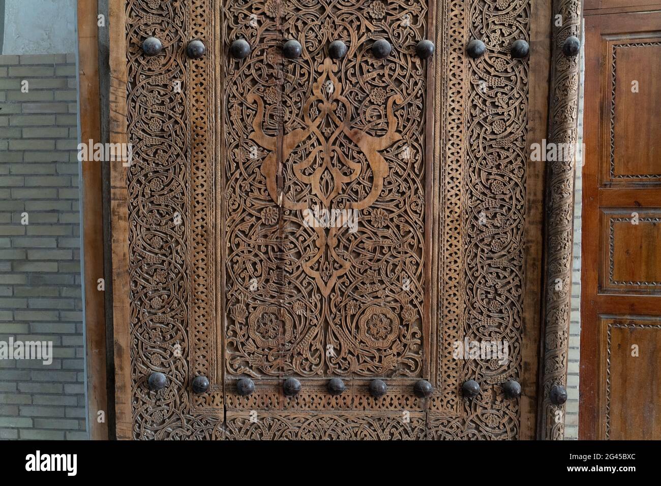The front porch door in traditional uzbek house Stock Photo - Alamy