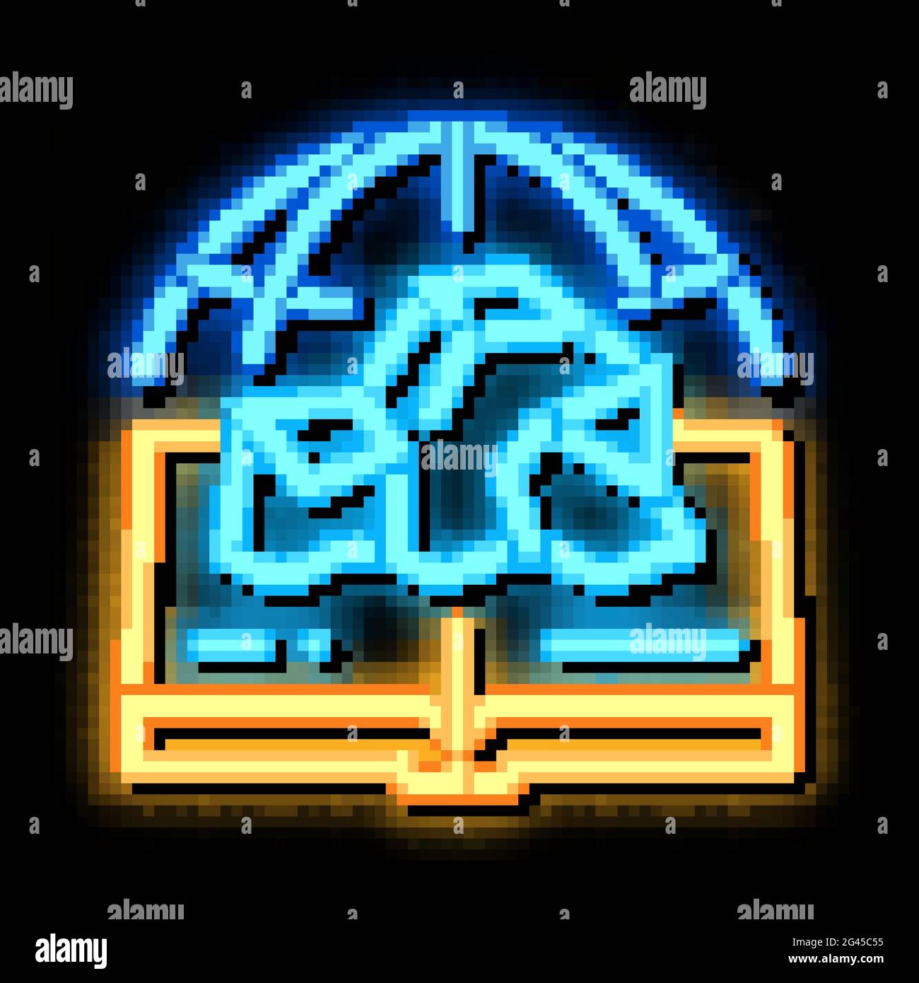 glaciology science neon glow icon illustration Stock Vector Image & Art ...