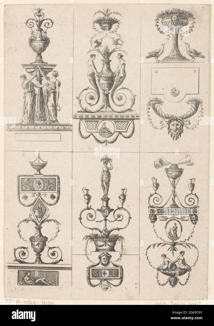 Six scenes with arabesken; Arabesken. Six scenes with arabesque ...