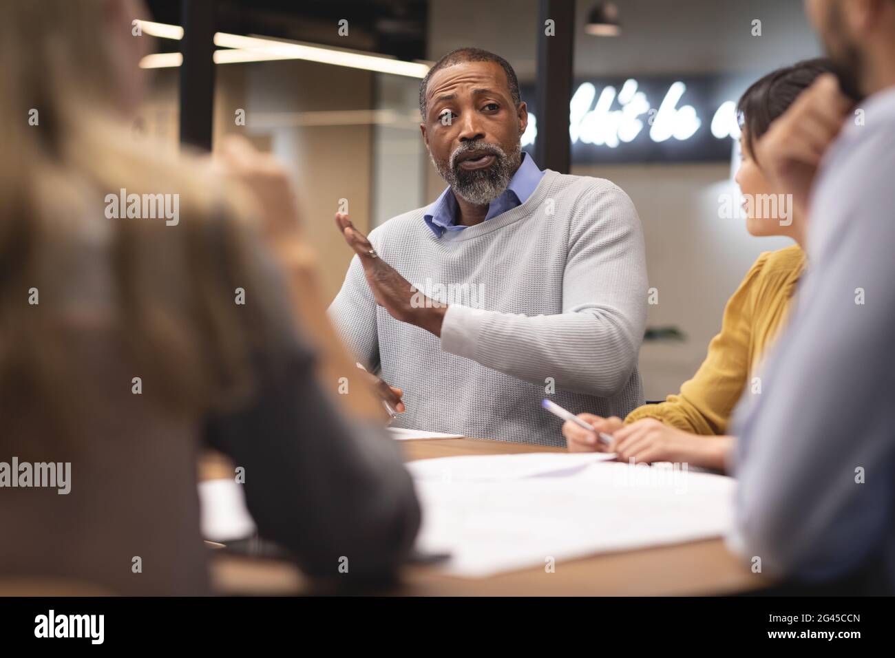Business professionals at work Stock Photo - Alamy