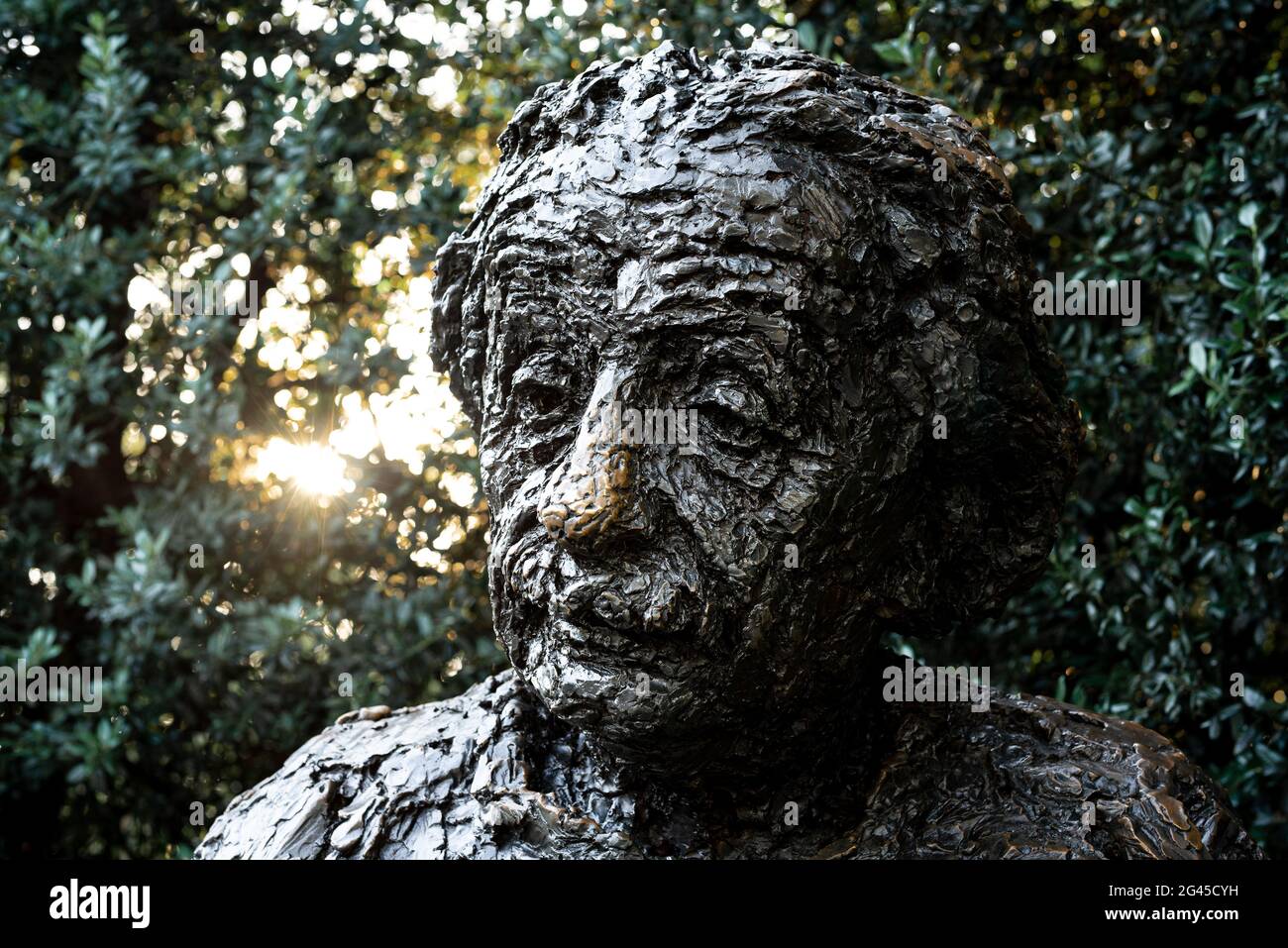 Albert Einstein Memorial in Washington DC Stock Photo - Alamy