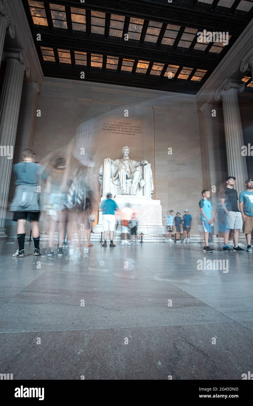 Lincoln Memorial in Washington DC Stock Photo - Alamy