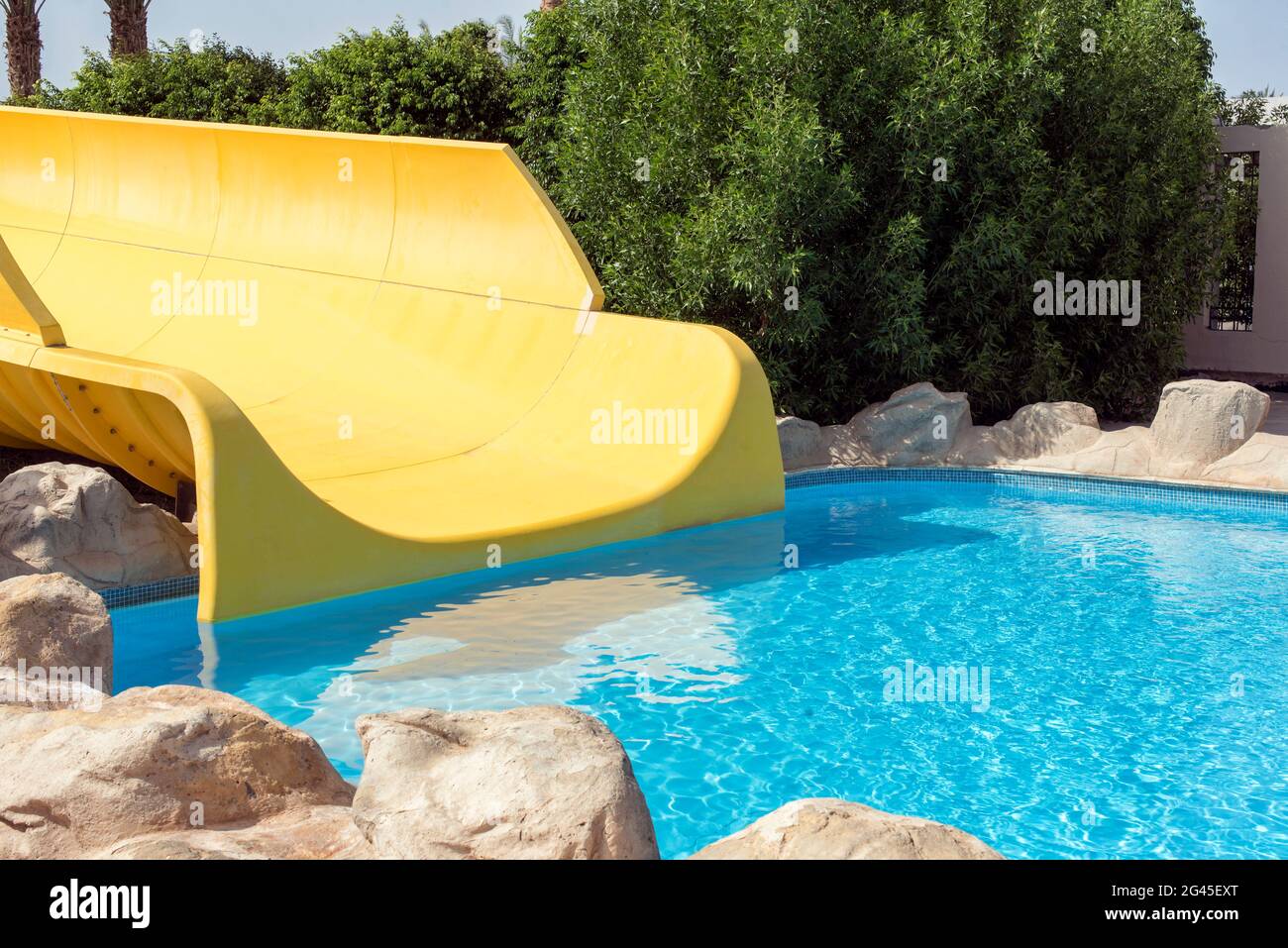 water park in an African resort Stock Photo - Alamy
