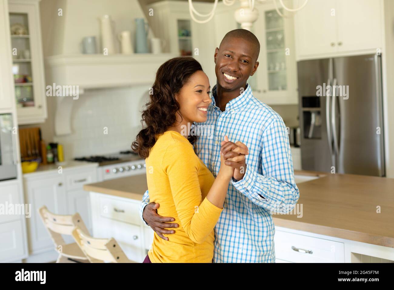 Dancing man alone in kitchen hi-res stock photography and images - Alamy