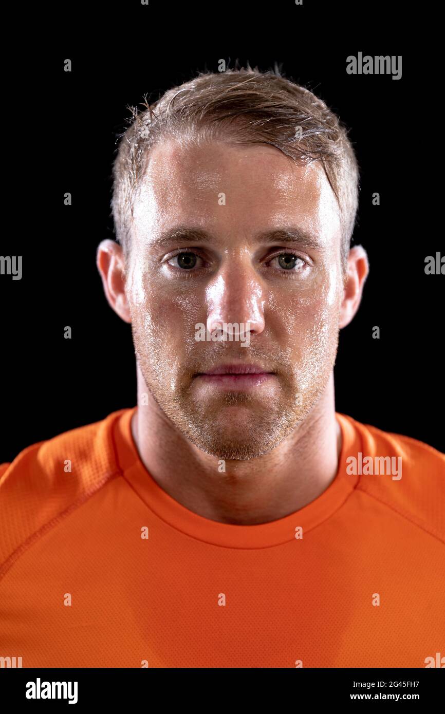 Athletic man after exercise Stock Photo - Alamy