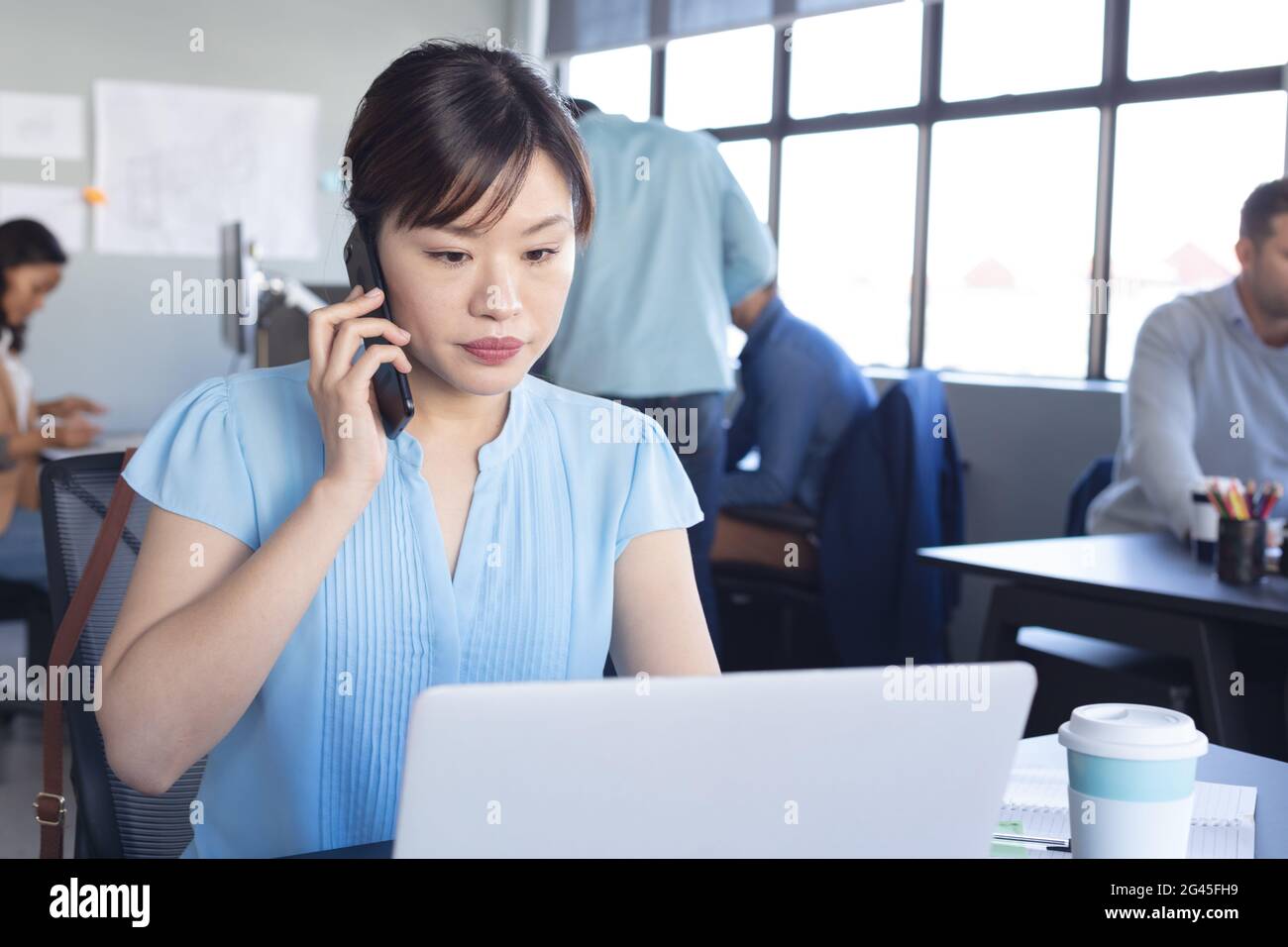 Business professionals at work Stock Photo - Alamy