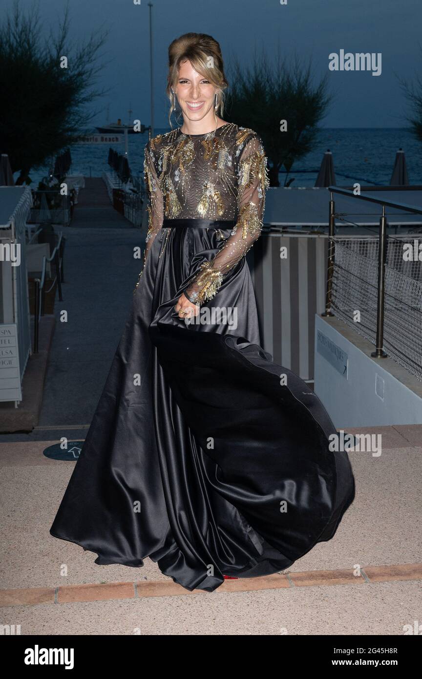 Monte Carlo, Monaco.. 19th June, 2021. Lea Francois arrives at the ...