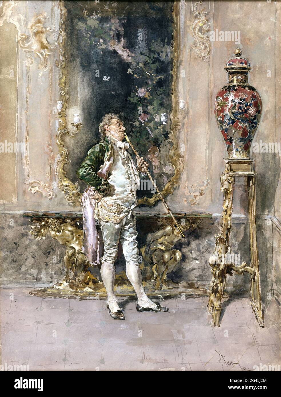 MariÃ Fortuny - the Rare Vase Stock Photo - Alamy