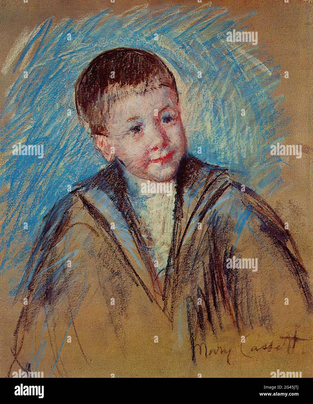 Mary Cassatt (1843-1826) - Portrait Master St Pierre C 1892 Stock Photo ...