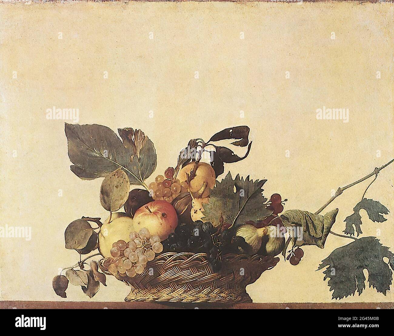 Michelangelo Merisi Da Caravaggio - Fruit Basket 1597 Stock Photo - Alamy
