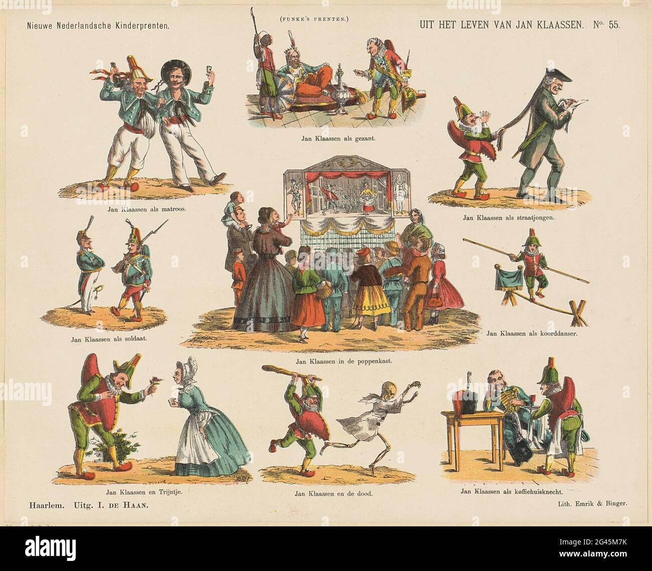 From Jan Klaassen's life; New Dutch childrens prints; Funke's prints ...