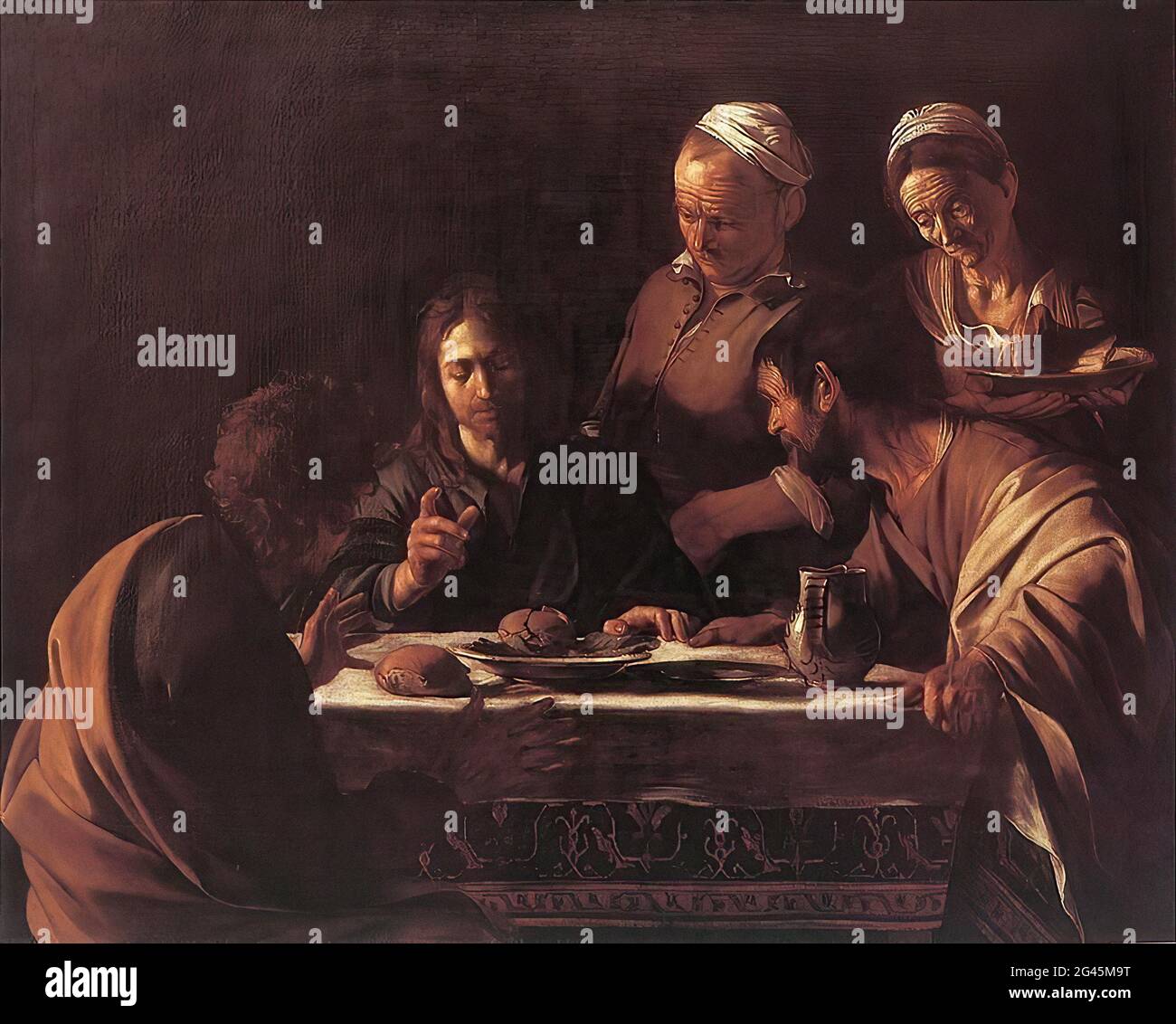Caravaggio Supper At Emmaus 1606