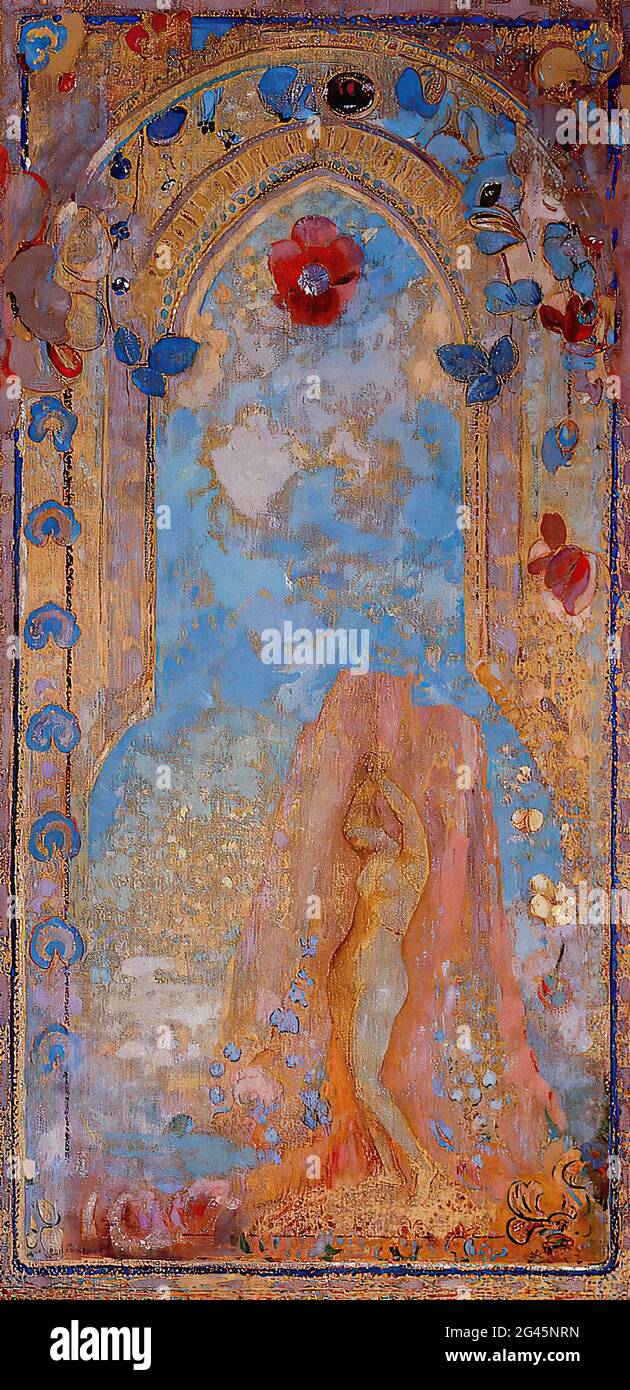 Odilon Redon - Andromeda C 1912 Stock Photo - Alamy