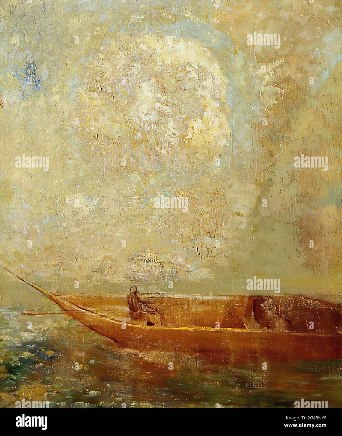 Odilon Redon - Boat C 1901 Stock Photo - Alamy