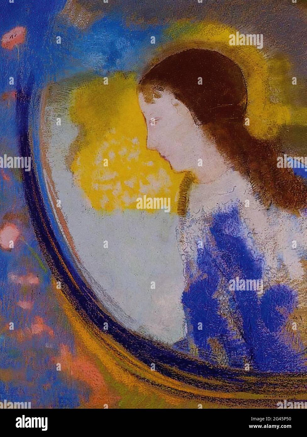 Odilon Redon - Child Sphere Light C 1900 Stock Photo - Alamy