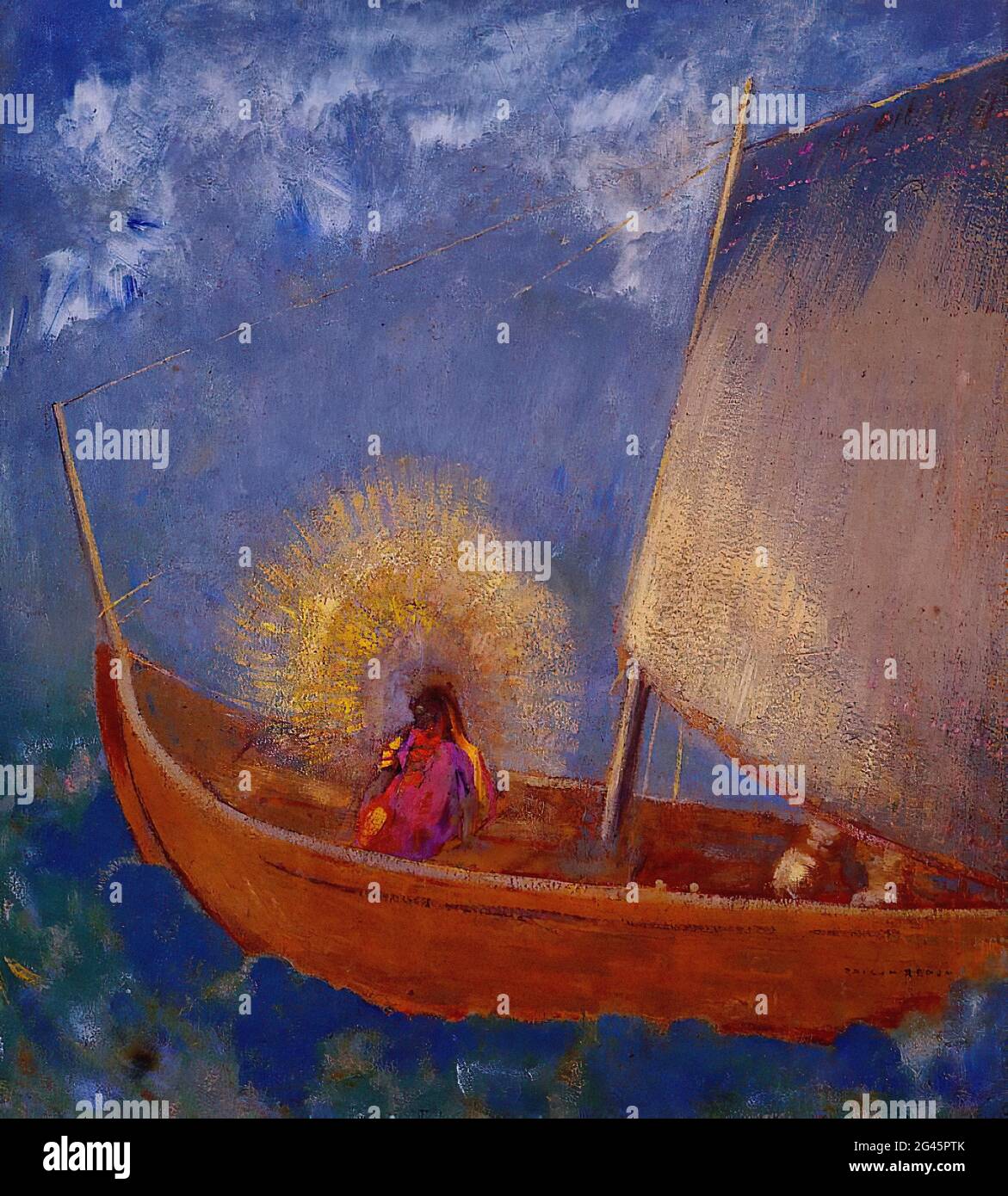 Odilon redon, mysterious boat hi-res stock photography and images - Alamy