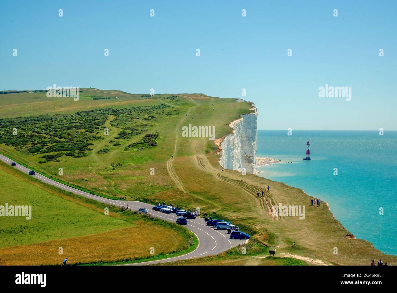 Beachy Head England Map