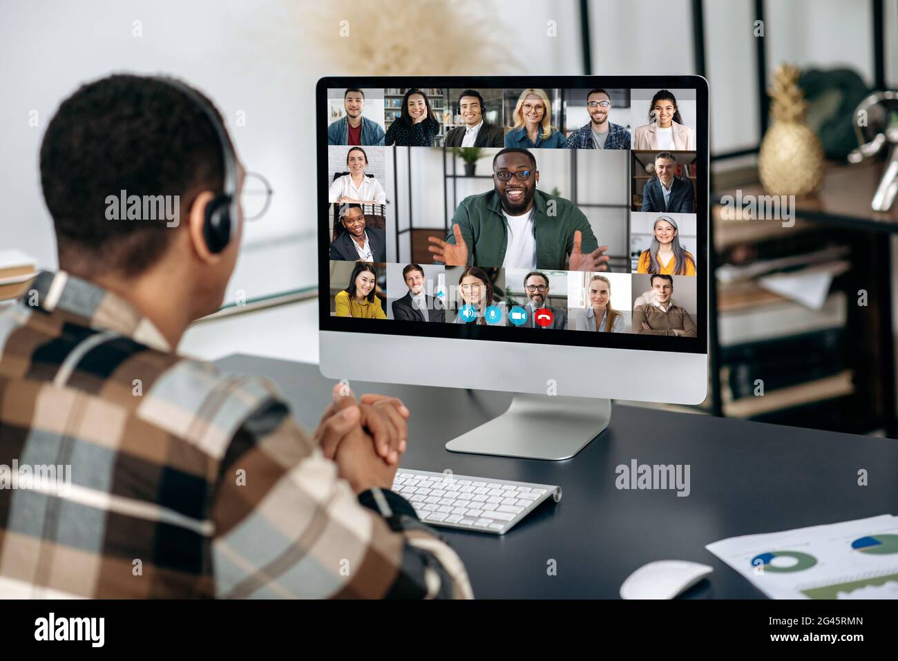 People Communicating Online