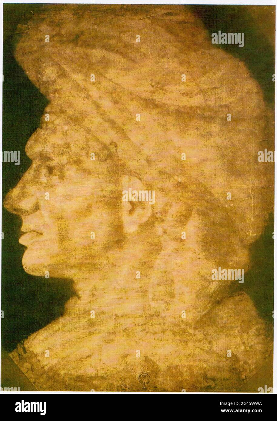 Paolo Uccello - Portrait Man C 1450 Stock Photo - Alamy