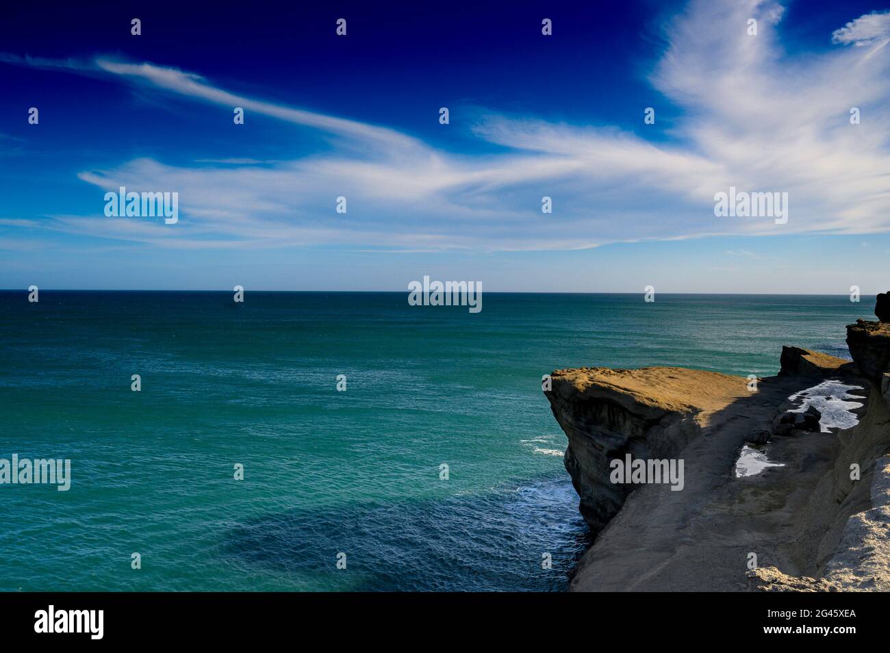 Beautiful view from Castle Point Stock Photo - Alamy