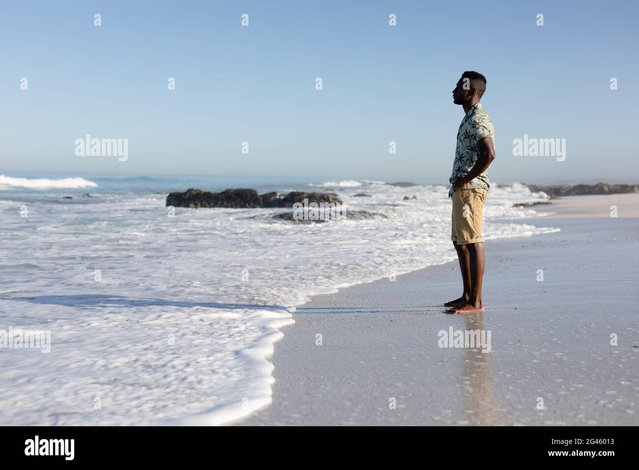 African beach shirt hi-res stock photography and images - Alamy