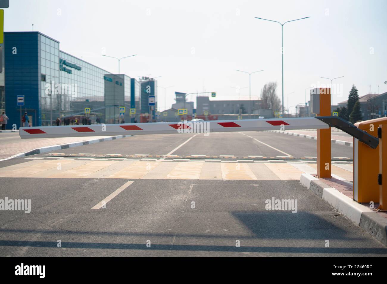Security check car entrance security hi-res stock photography and ...