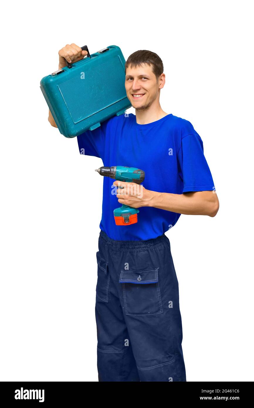 Man hands screwdriver repair hi-res stock photography and images - Alamy