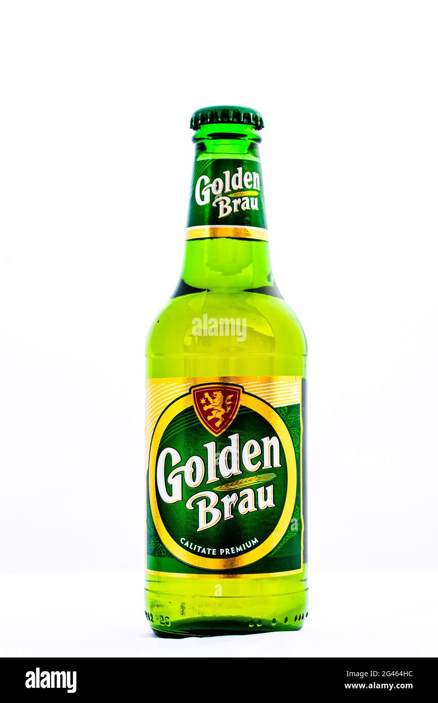 Golden brau bottle hi-res stock photography and images - Alamy
