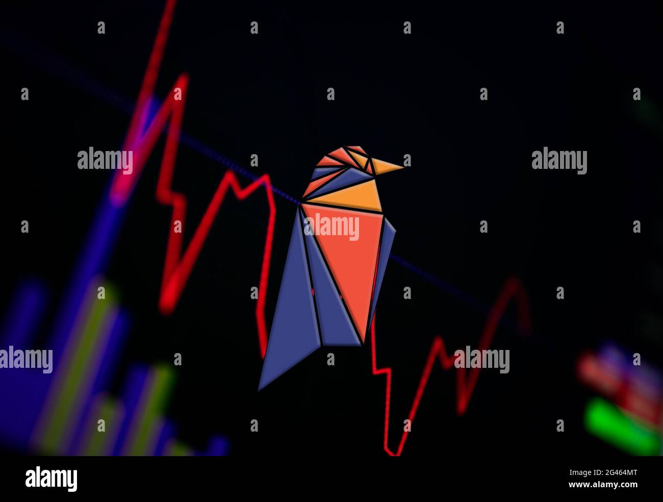 Ravencoin rvn coin hi-res stock photography and images - Alamy