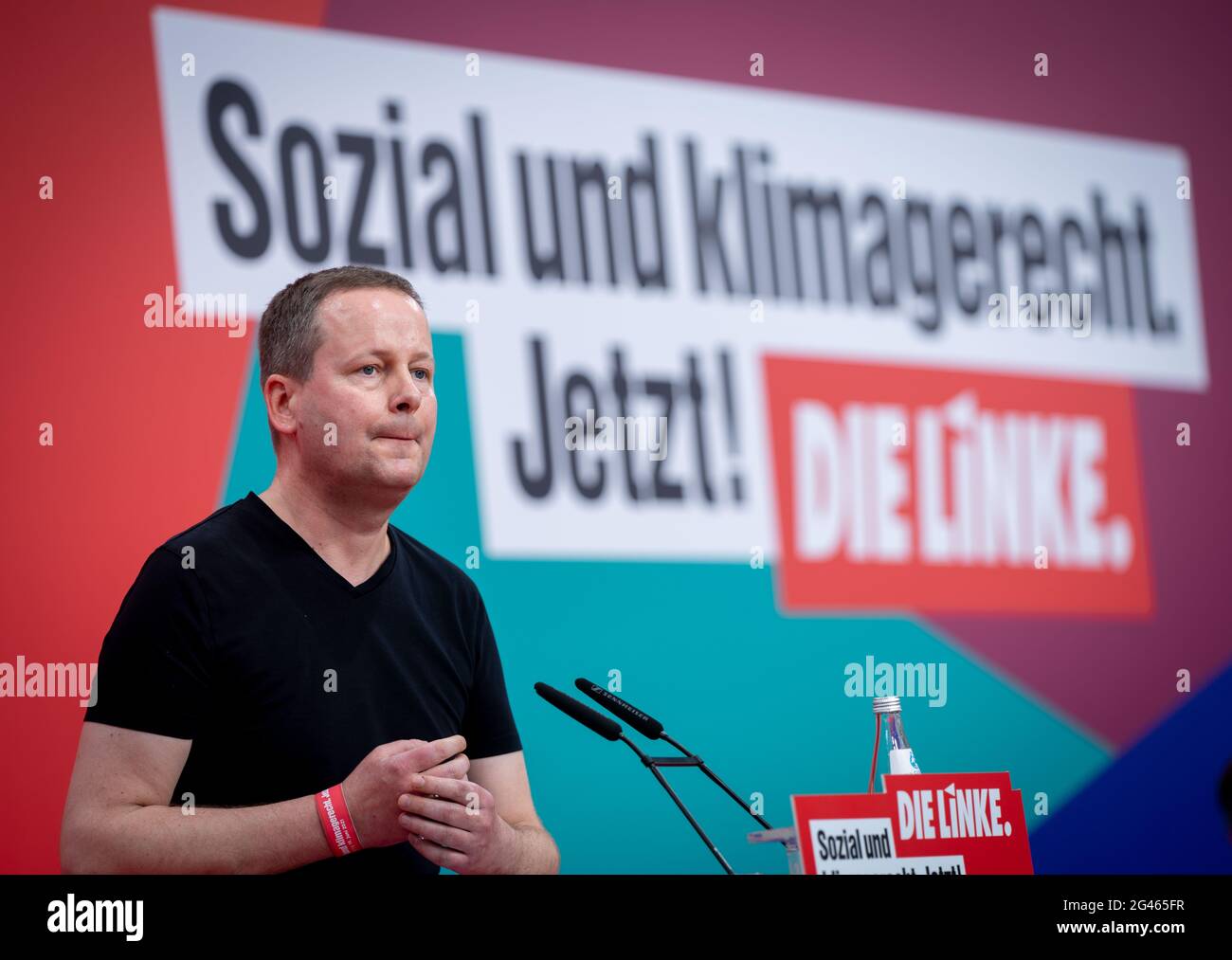 Berlin, Germany. 19th June, 2021. Klaus Lederer (Die Linke), Senator ...