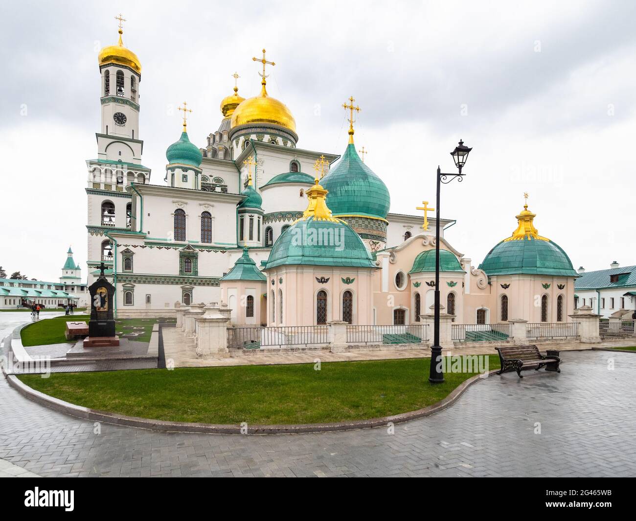 Istra, Moscow Region, Russia - May 6, 2021: church of Sts Constantine ...