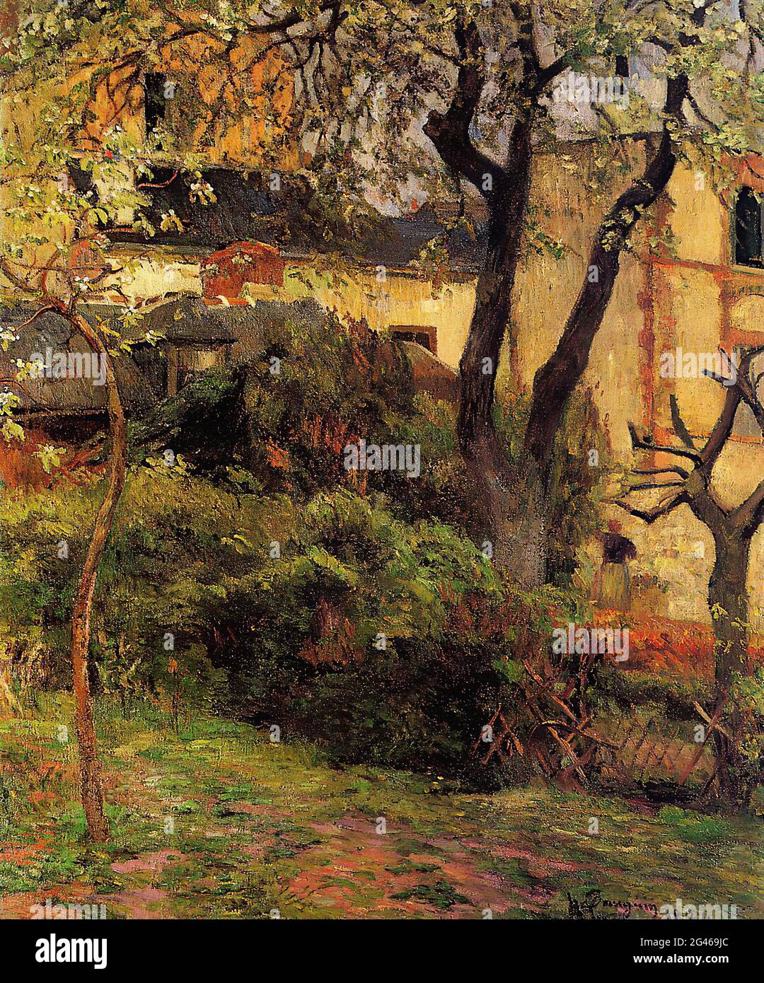 Paul Gauguin - Rouen Spring 1884 Stock Photo - Alamy