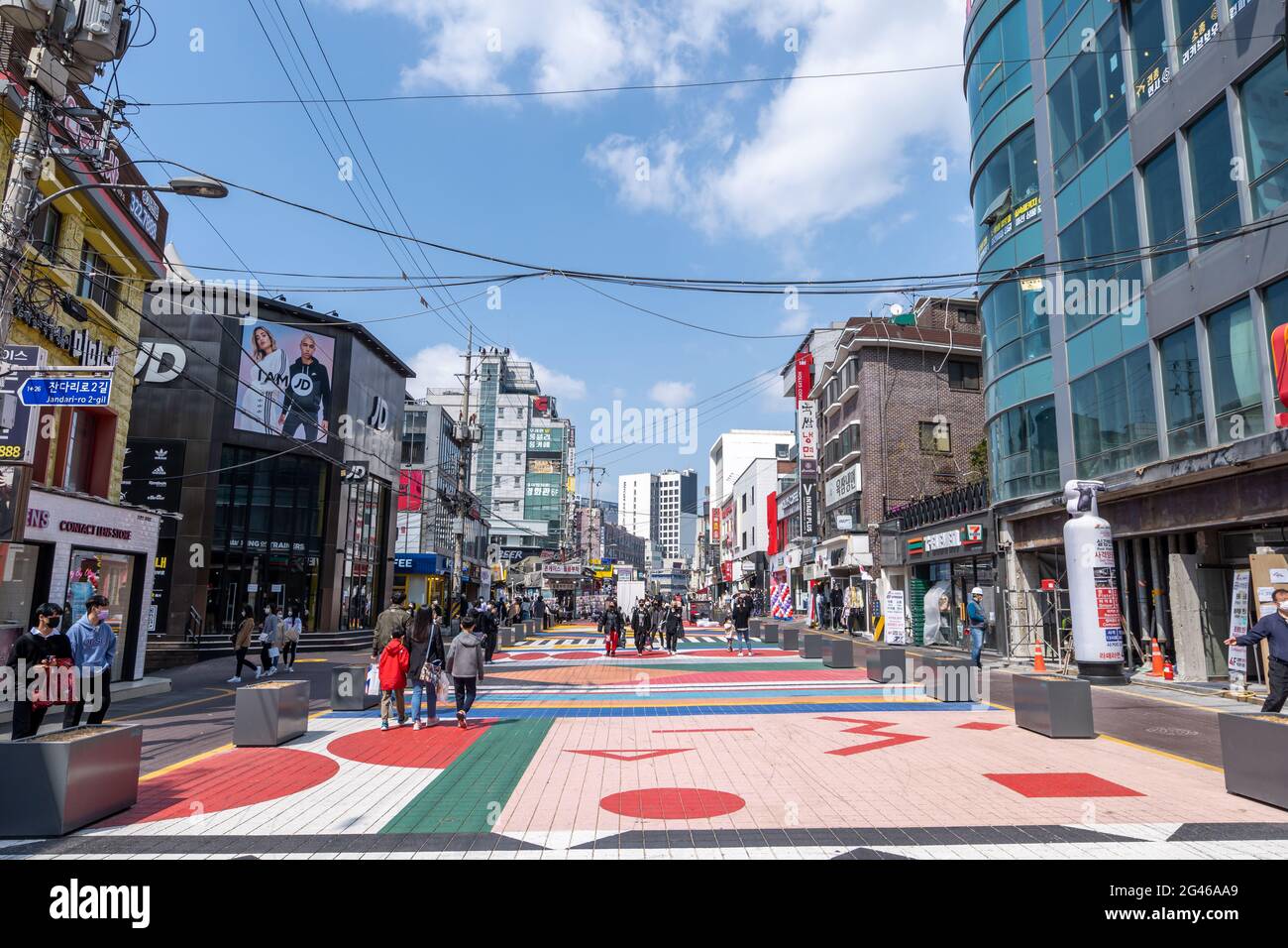 Hongdae street hi-res stock photography and images - Alamy